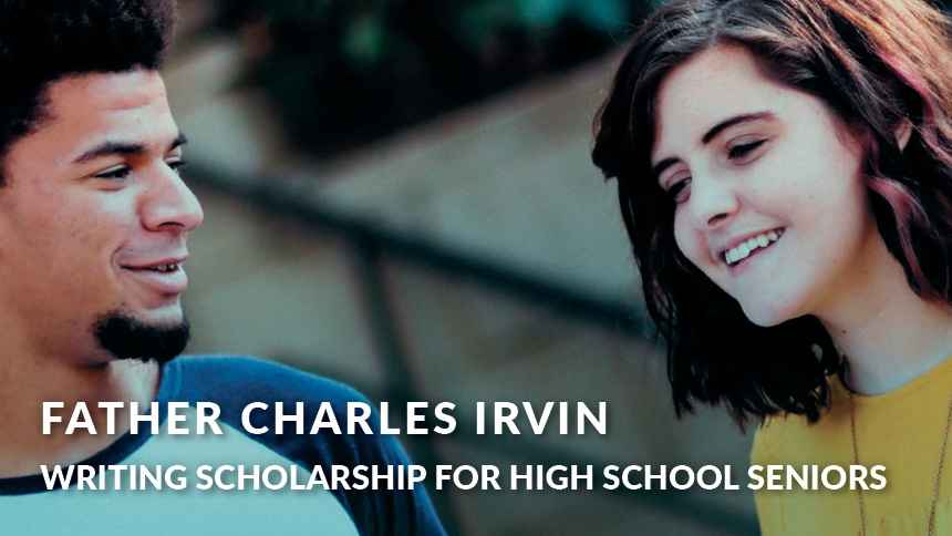 Father Charlie Irvin writing scholarship awards announced | Diocese of ...