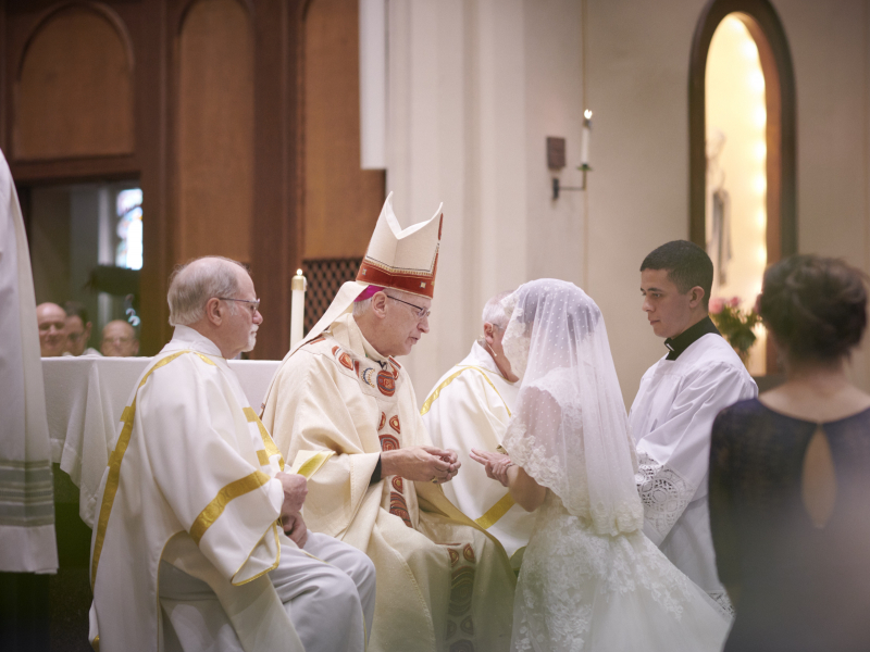 Consecration of Virgins Living in the World | Diocese of Lansing